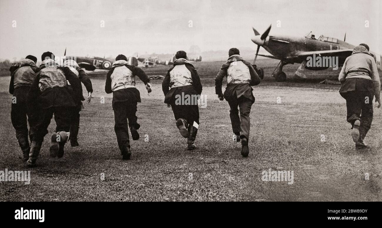 Battle of britain pilots hi-res stock photography and images - Alamy