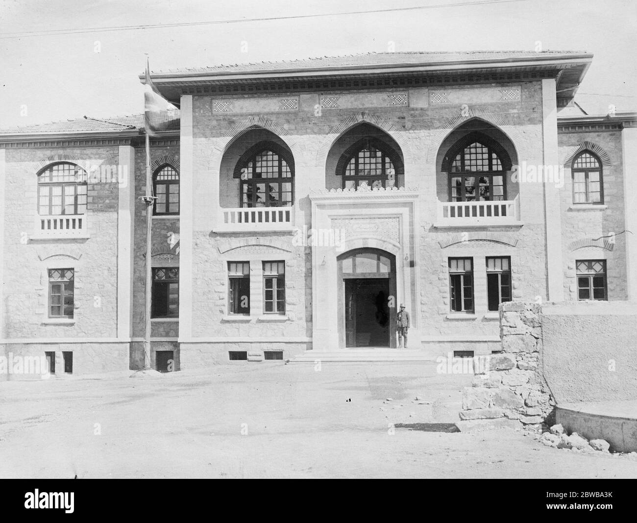 Turkey ' s new Parliament House , Angora. 1 September 1926 Stock Photo ...