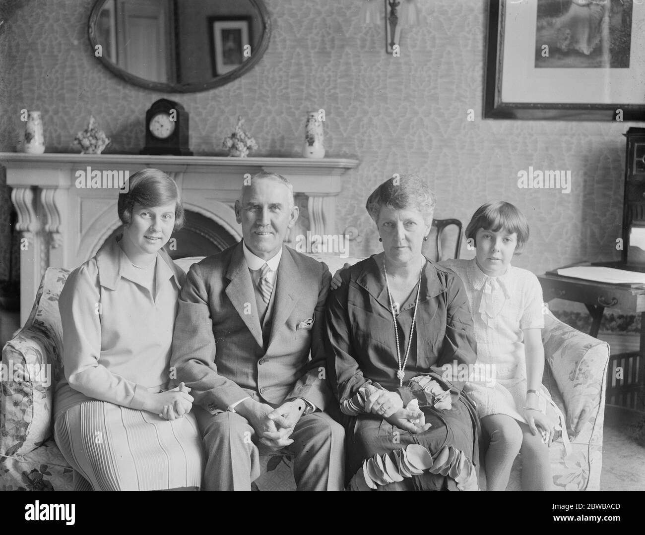 Sir C James Parr , C M G , New High Commissioner for New Zealand ...