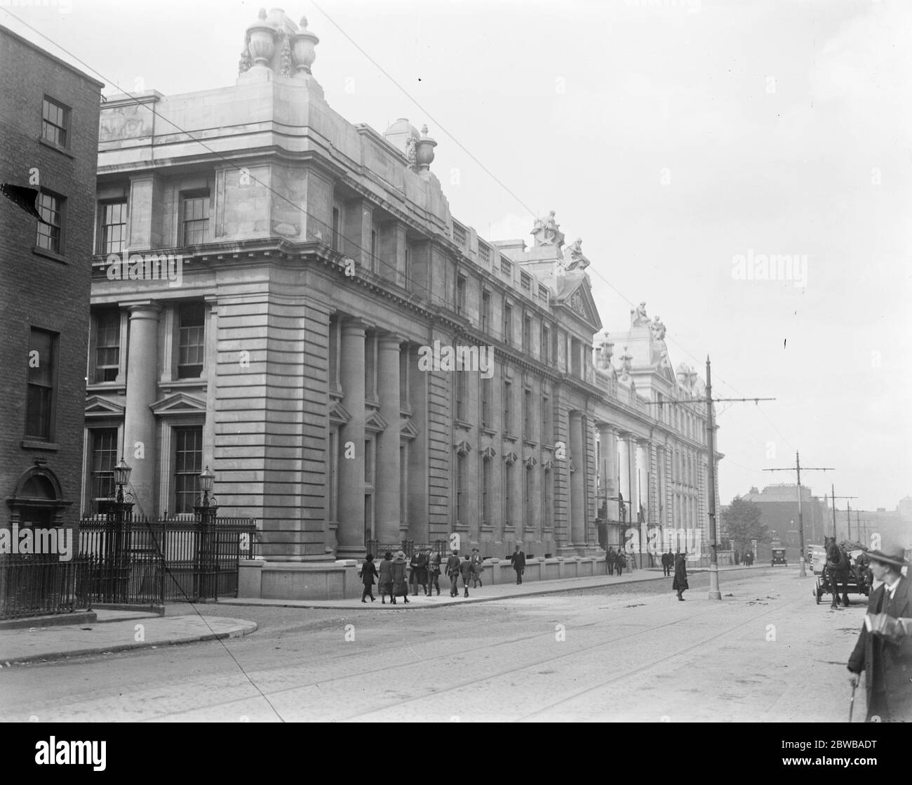 View of dublin Black and White Stock Photos & Images - Alamy
