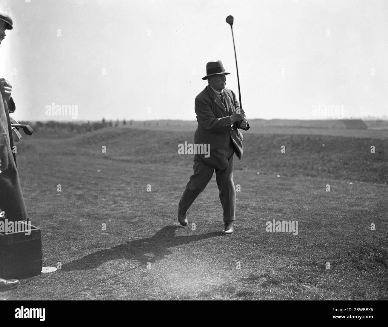 Parliamentary golf tournament at Sandwich . Sir A Shirley Benn Stock ...