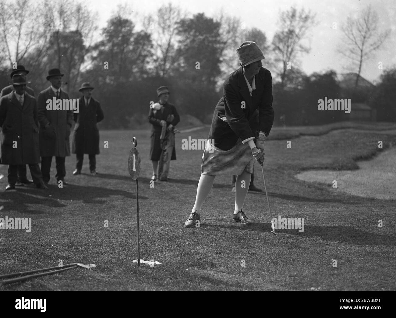 Ladies V Men at the all weather golf club , Kensington Miss Janet ...