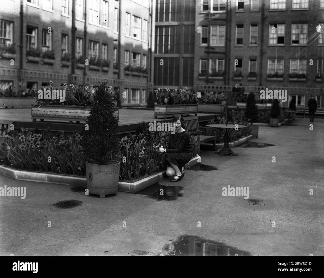 Model historic hotel Black and White Stock Photos & Images - Alamy
