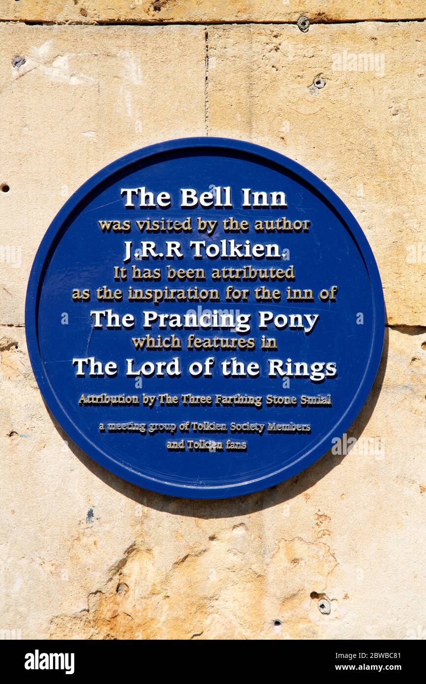 The Bell Inn attributed as inspiration for the Prancing Pony in Lord of ...