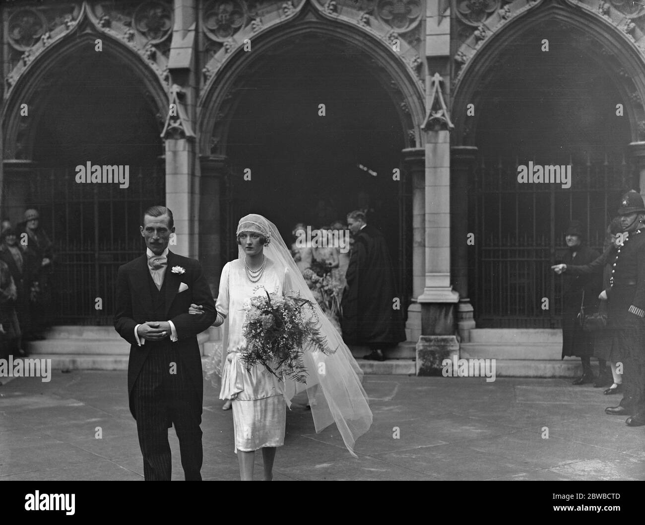 Wedding of Lord Brownlow and Miss Katherine Kinloch ( daughter of Sir ...
