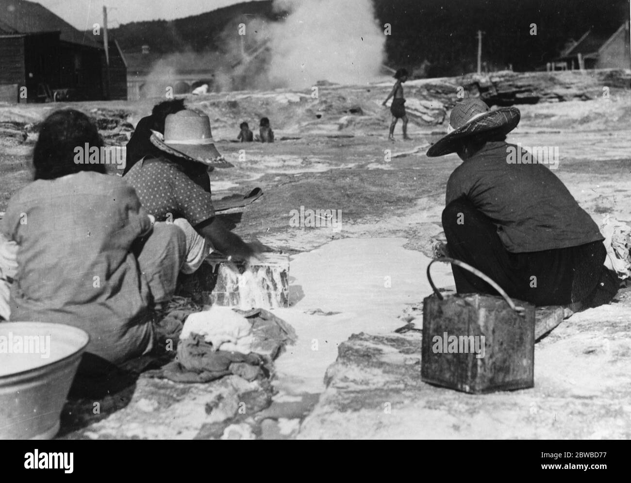 Woman in spring clothes Black and White Stock Photos & Images - Alamy
