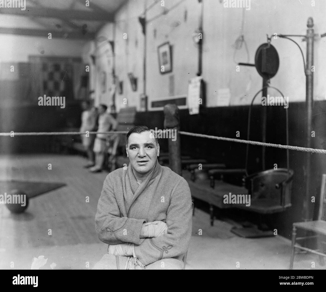 Dick Smith , English Heavy Weight Boxer . 1 February 1923 Stock Photo ...
