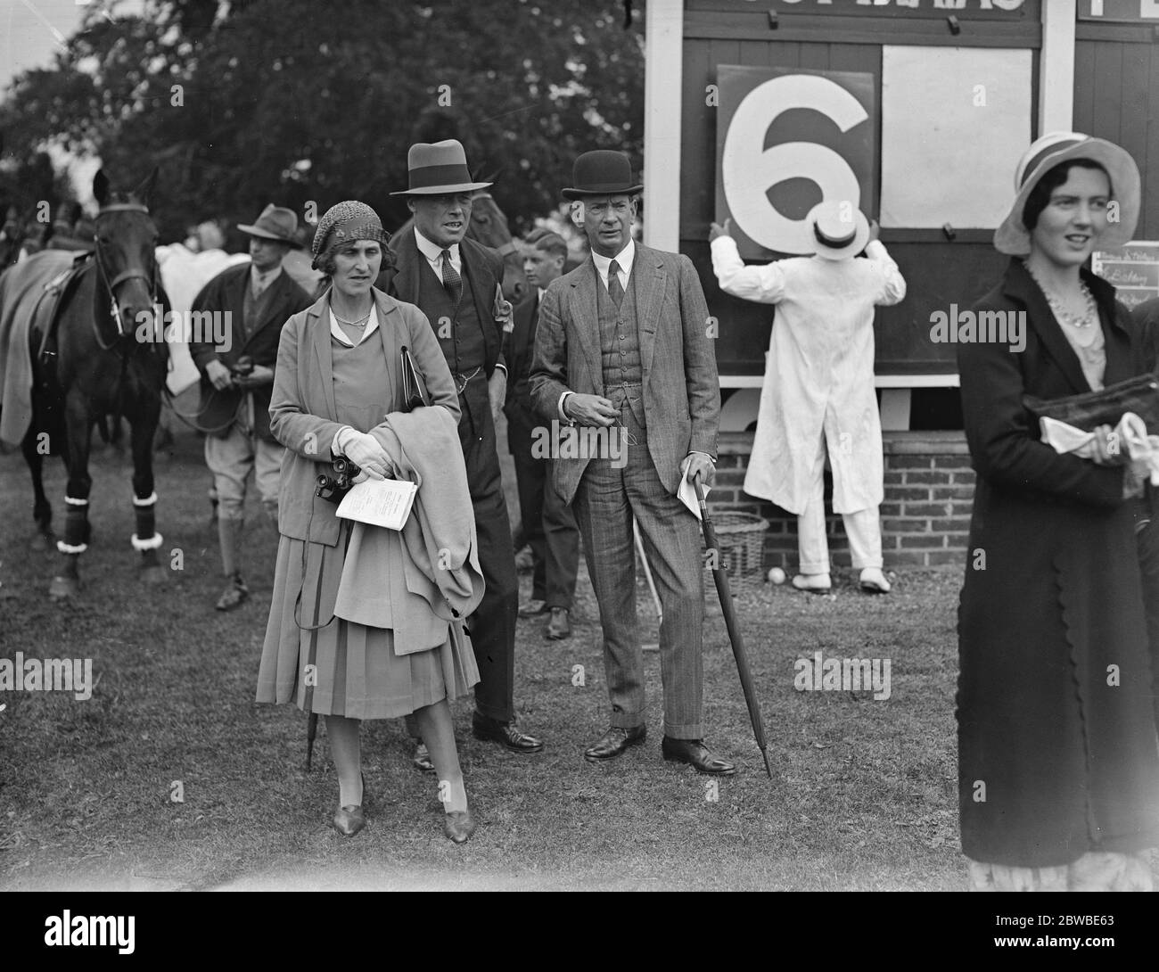 Polo at Ranelagh Los Puarats versus Panthers Mrs and Commander Warren ...