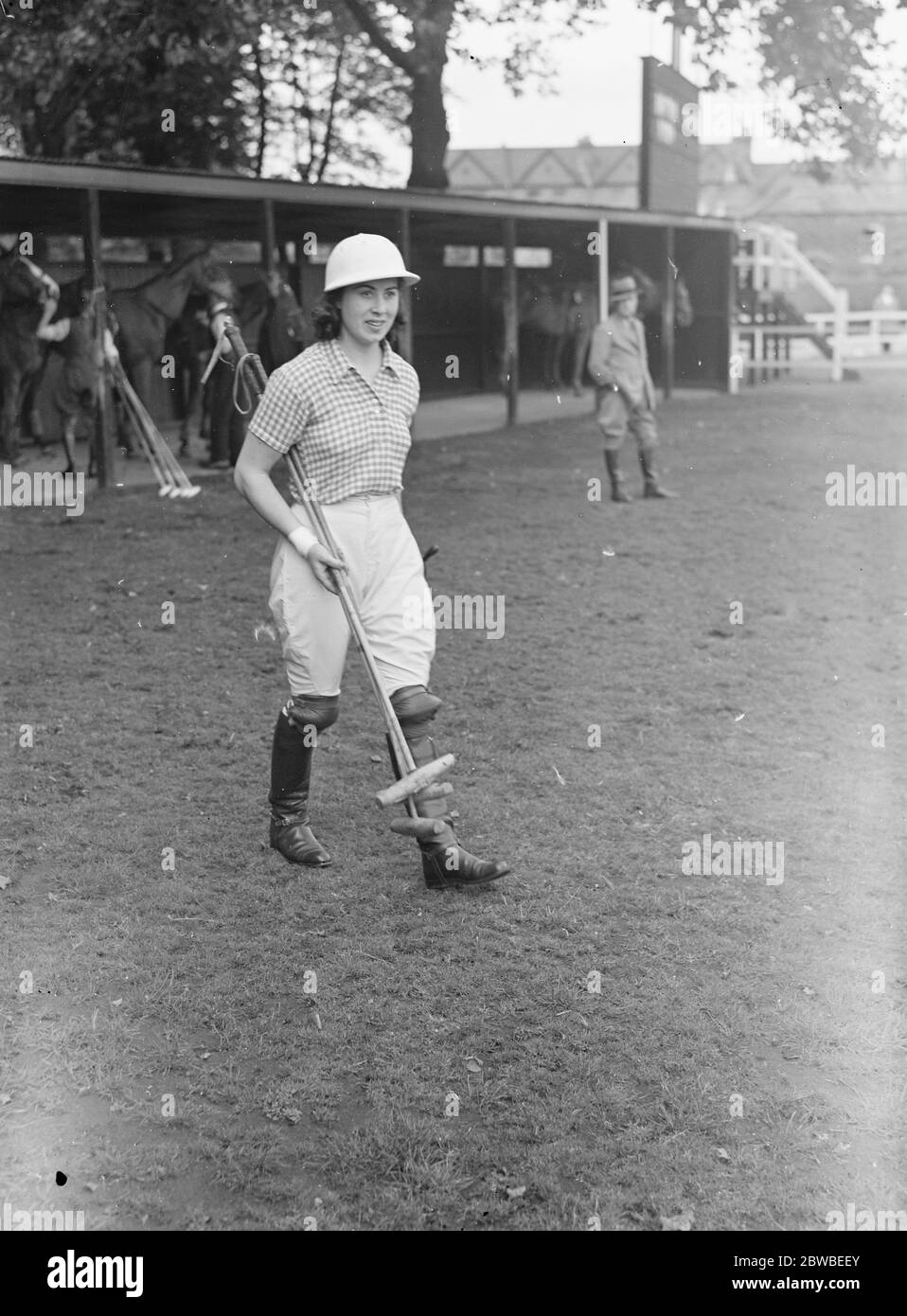 Hurlingham Ladies Polo . Final Barton Abbey versus Rugby , for the ...