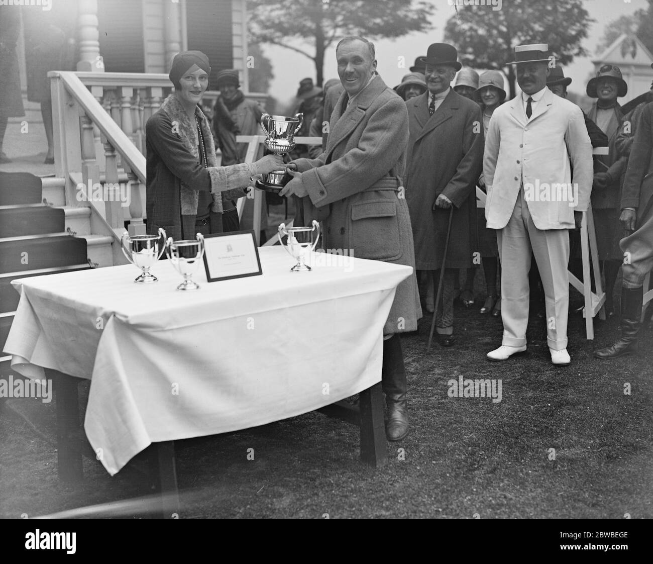 Polo at Ranelagh - Traillers versus Coombe Hill . Lady Alexandra ...