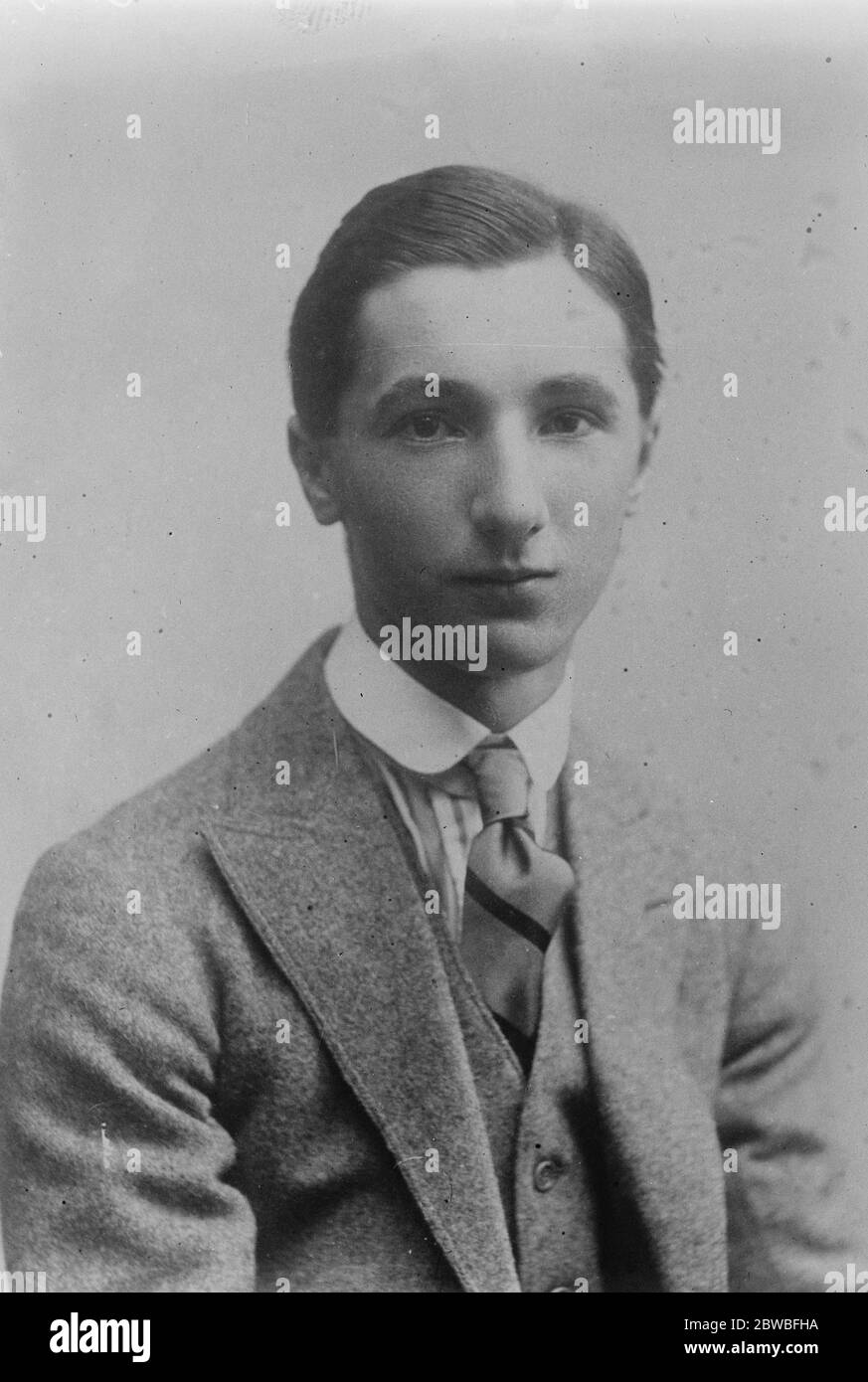 Farmers Son as Kings Medallist John Austin Field Shipp , the youngest ...
