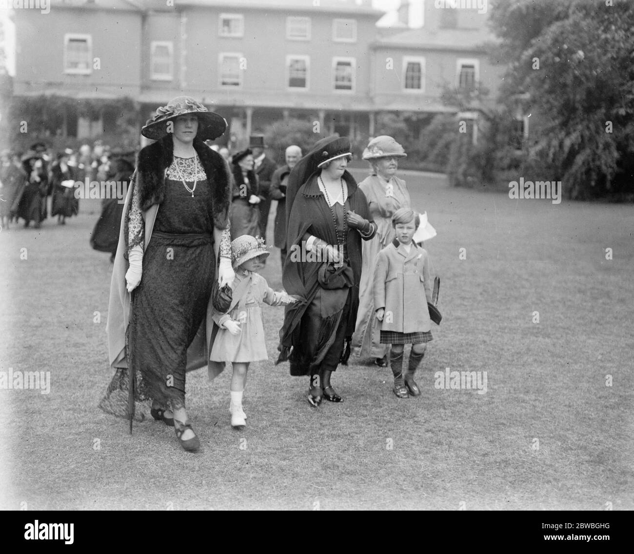 Lord and Lady Phillimore 's at home . Many well known people attended ...