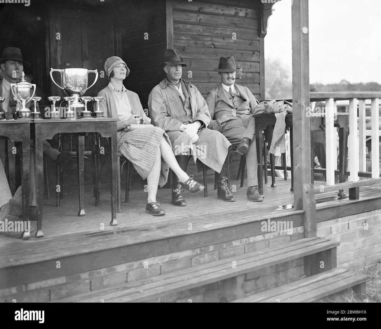 Melton Polo Club tournament . Captain Sherrard ( right ) . 17 August ...