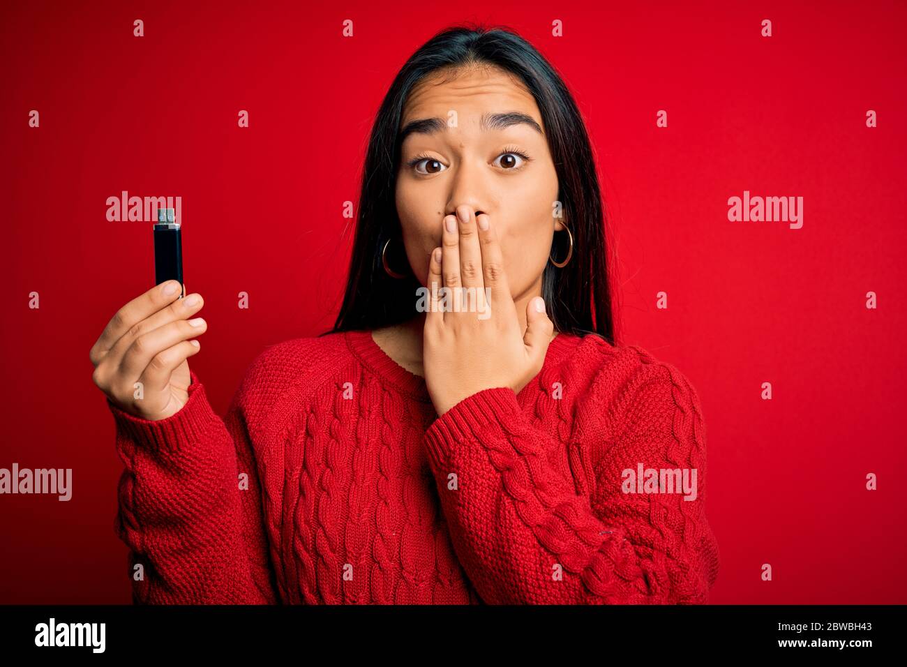 Beautiful activist asian woman asking for women rights holding banner ...