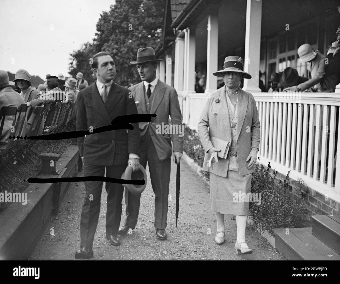 Ranelagh polo pony gymkhana . Lady Glanusk . 1927 Stock Photo - Alamy