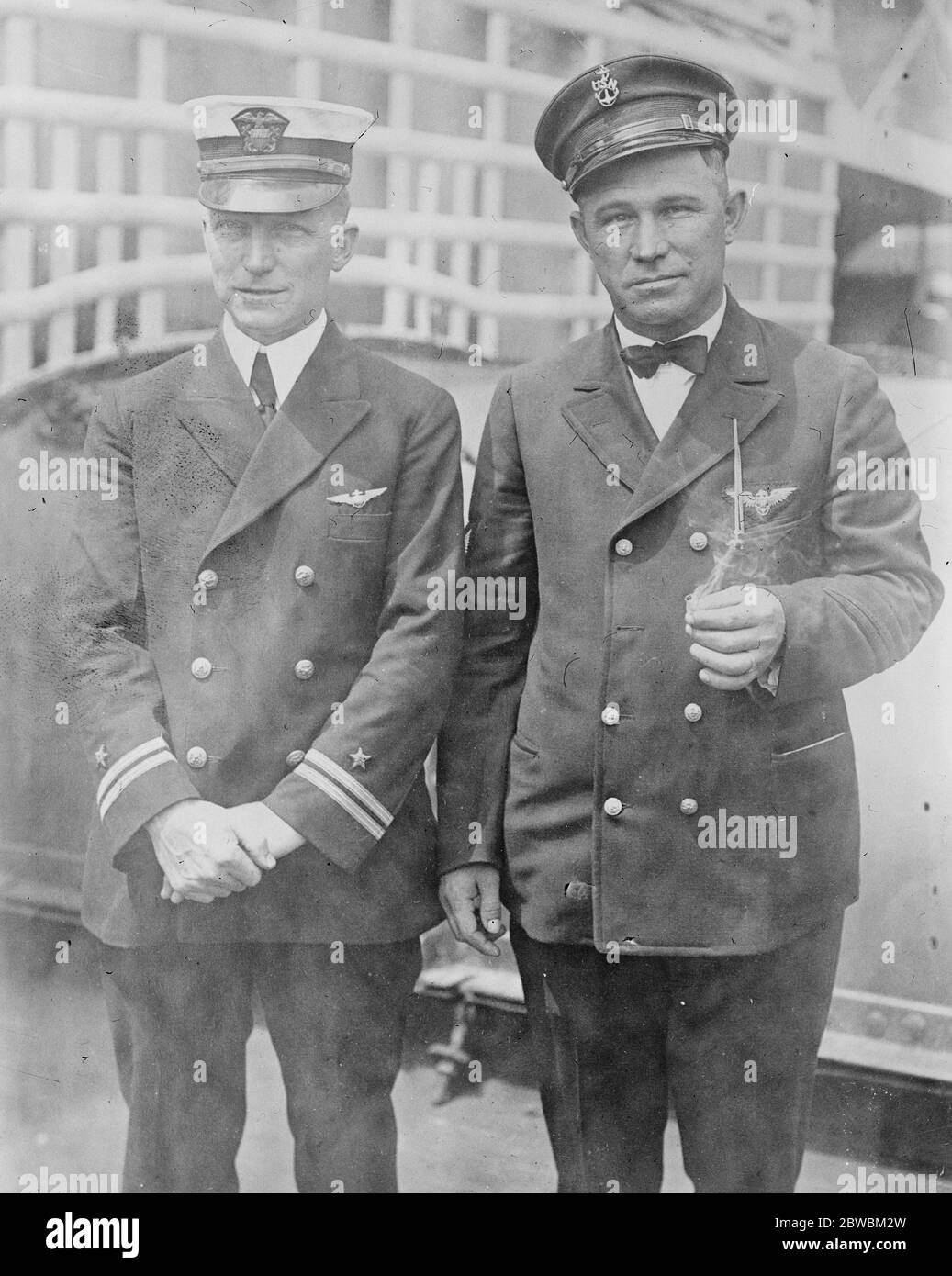 The American Navy Competitors in Gordon Bennett International balloon ...