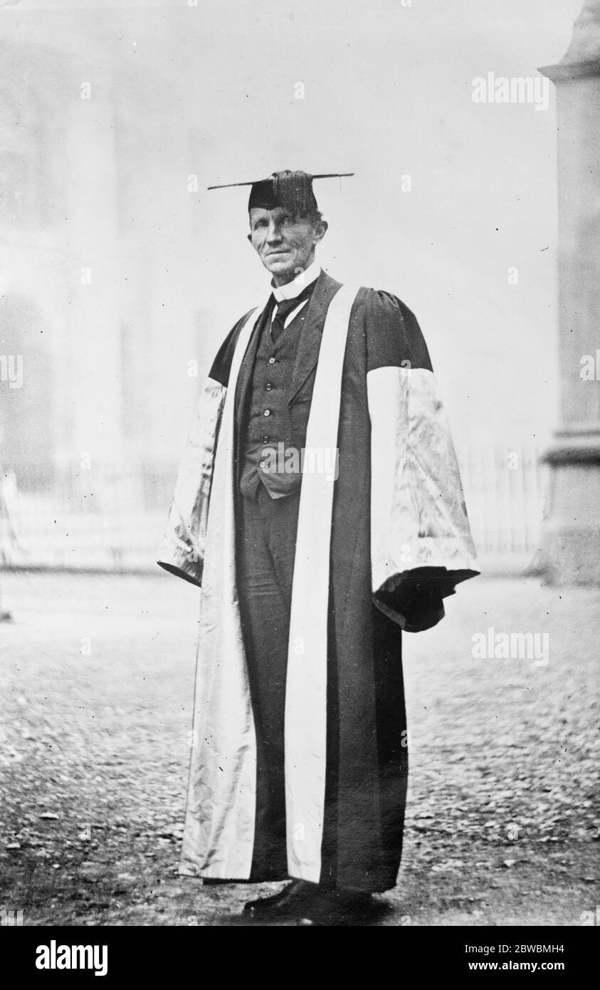 Professor E David of Oxford University Stock Photo - Alamy