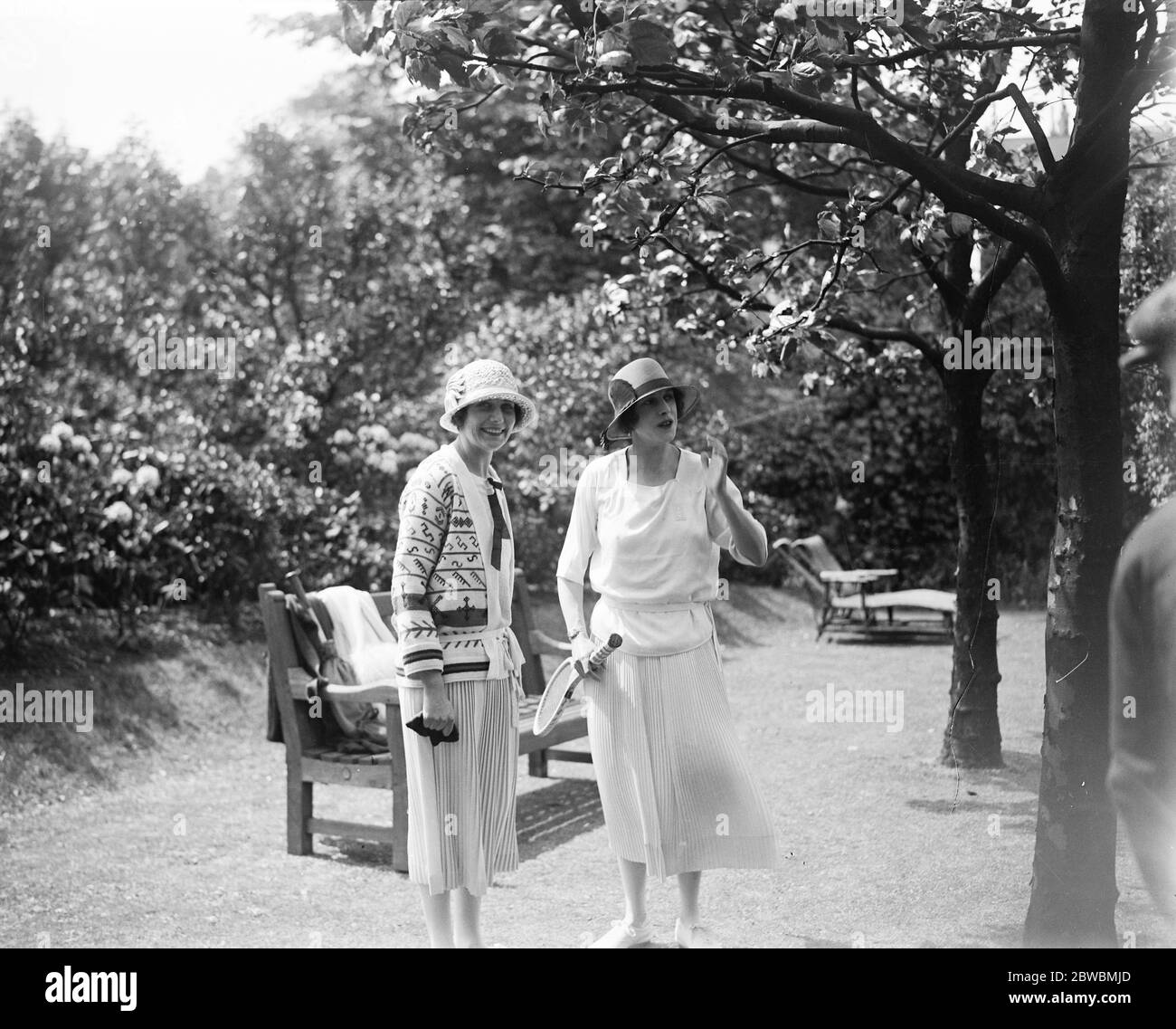 Lady Beatty 's tennis tournament at Hanover Lodge , Regent 's Park ...