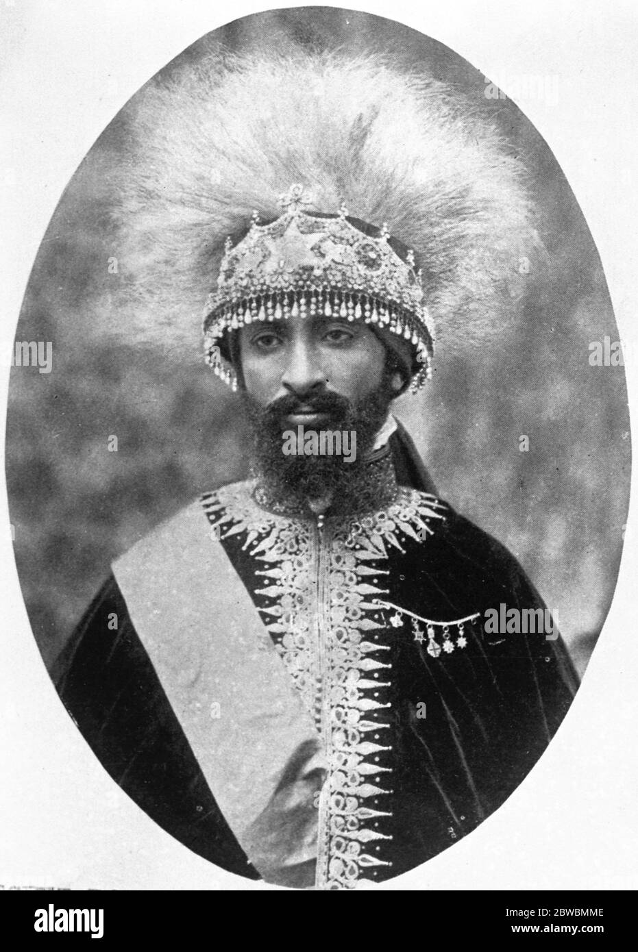 Haile selassie 1924 Black and White Stock Photos & Images - Alamy
