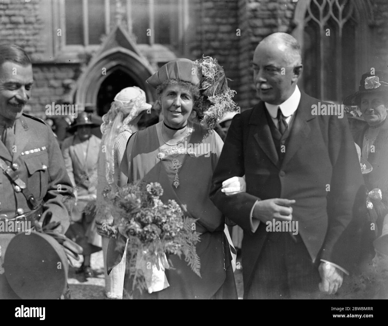 Wedding of Lieut G T Raikes and Miss D Wilson Fox at Northshaw ...