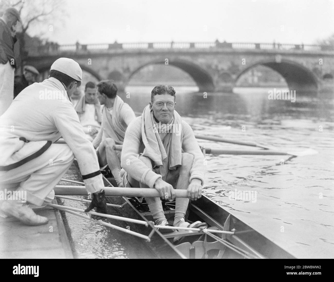 1920s rowing boat Black and White Stock Photos & Images - Alamy
