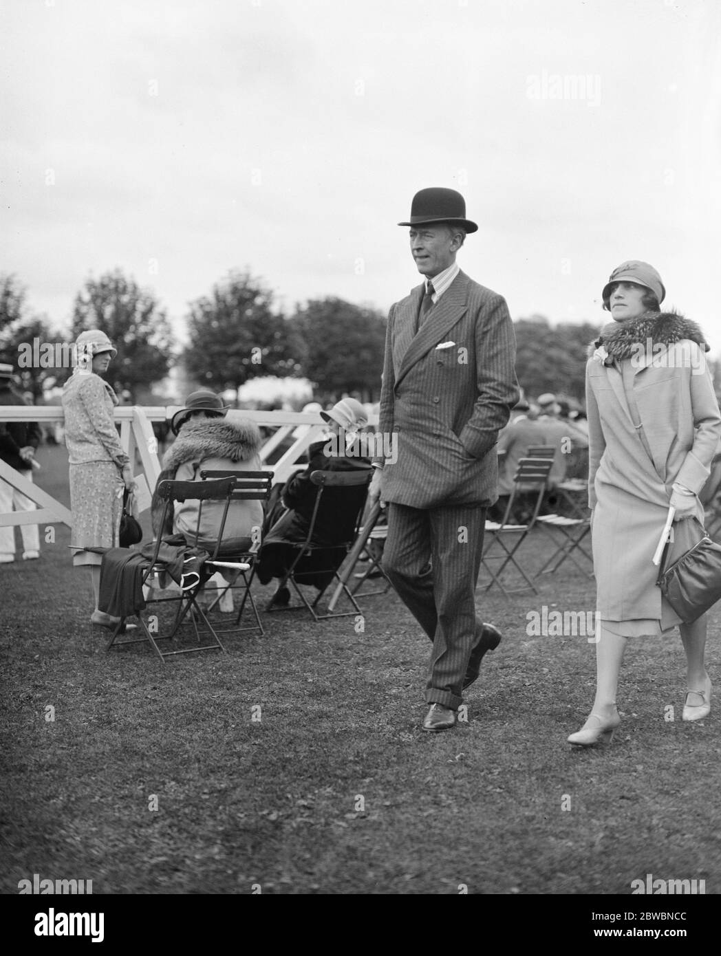 Ranelagh polo pony show . Captain Marshall Roberts and Mrs Robert ...