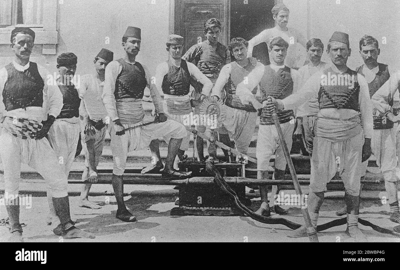 The great fire of Smyrna on the Aegean coast of Turkey The volunteer ...