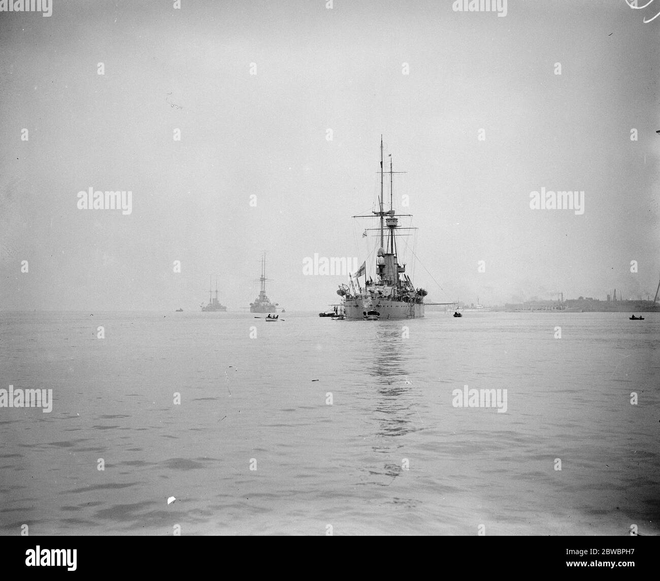 Swedish warships arrive at Sheerness . A Swedish fleet , under the ...