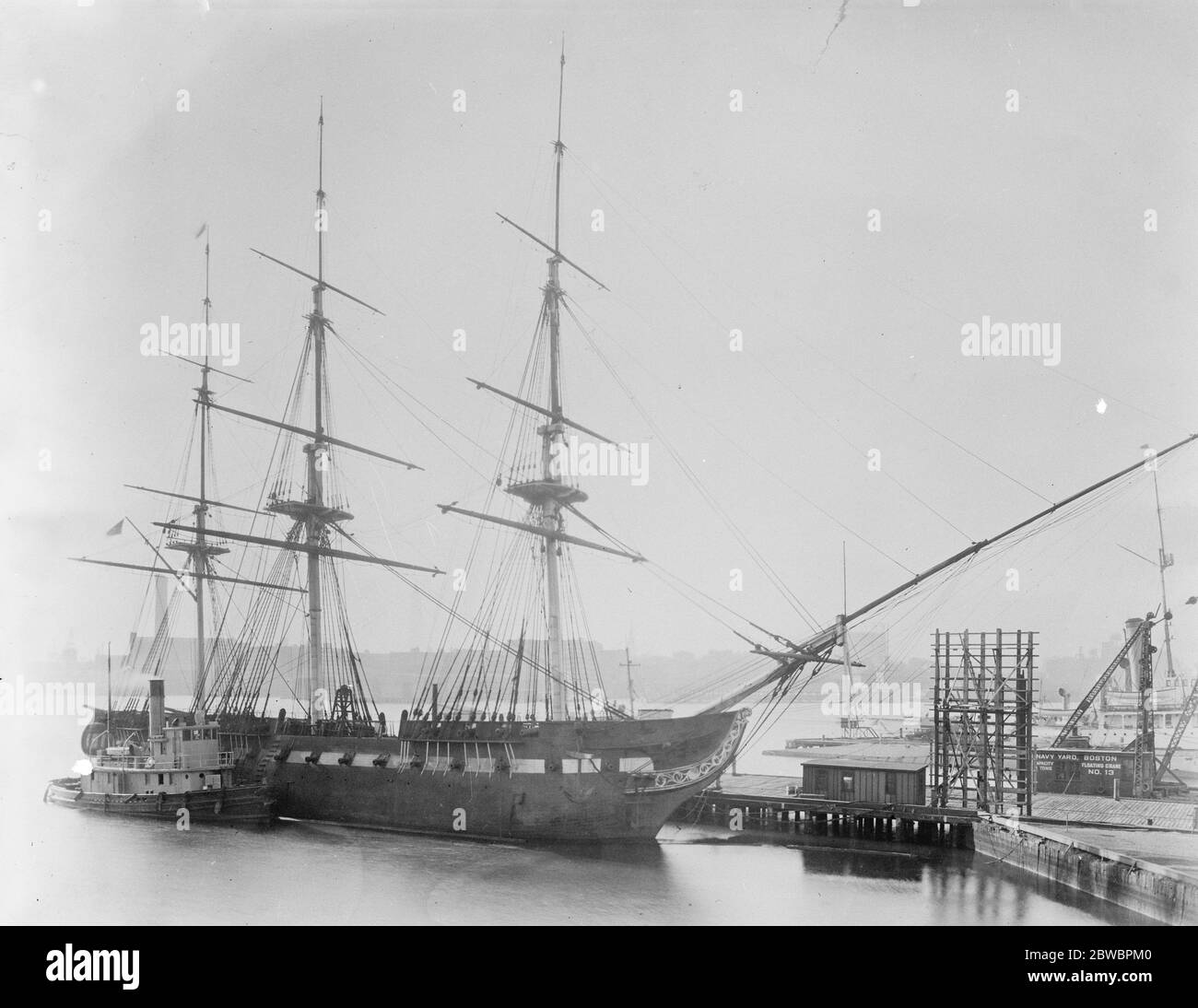 Historic American fighting ship to be repaired . Old Ironsides , the American fighting ship ...