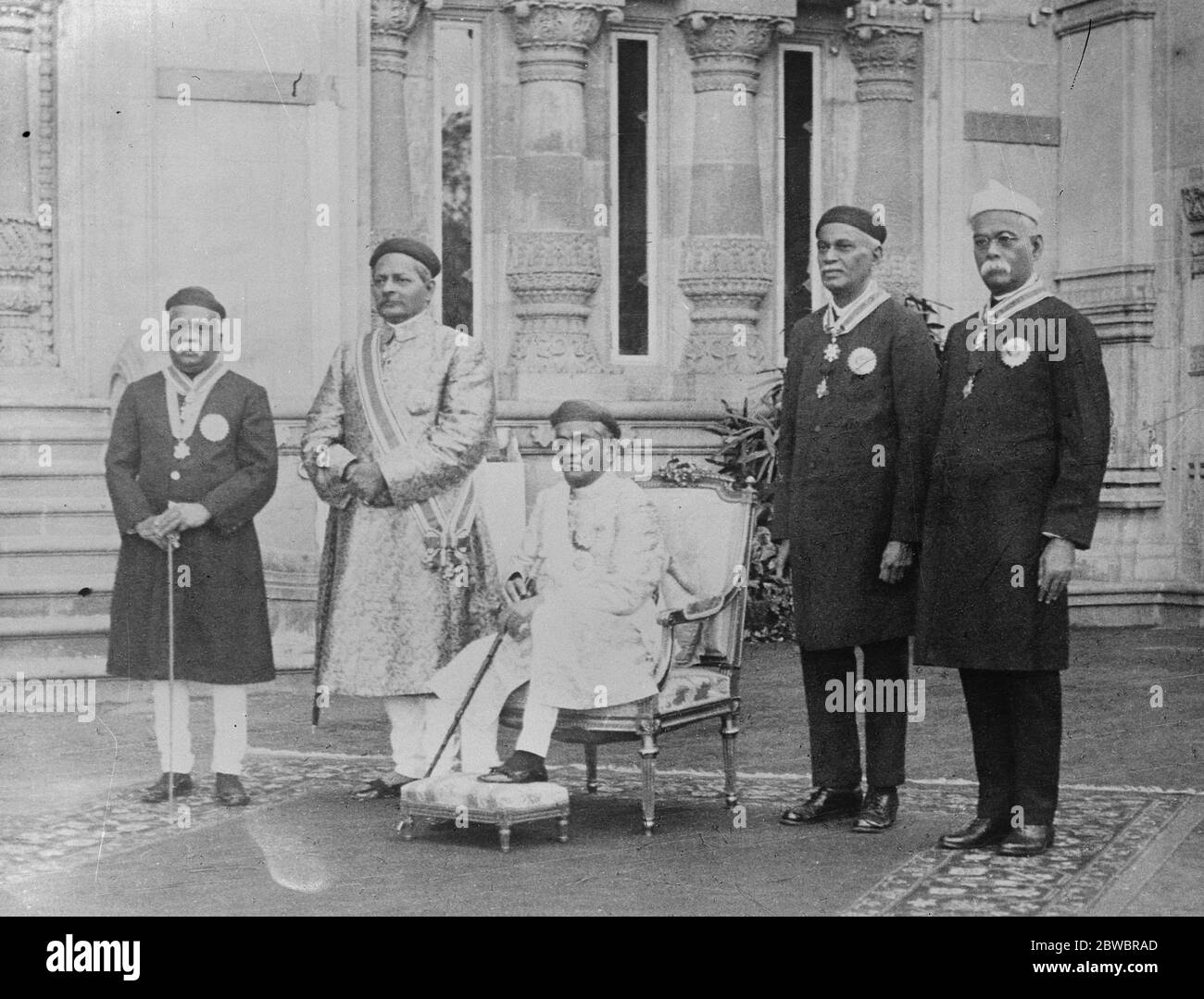 Jubilee celebrations in Baroda State . H H the Maharajah Sayajiras ...