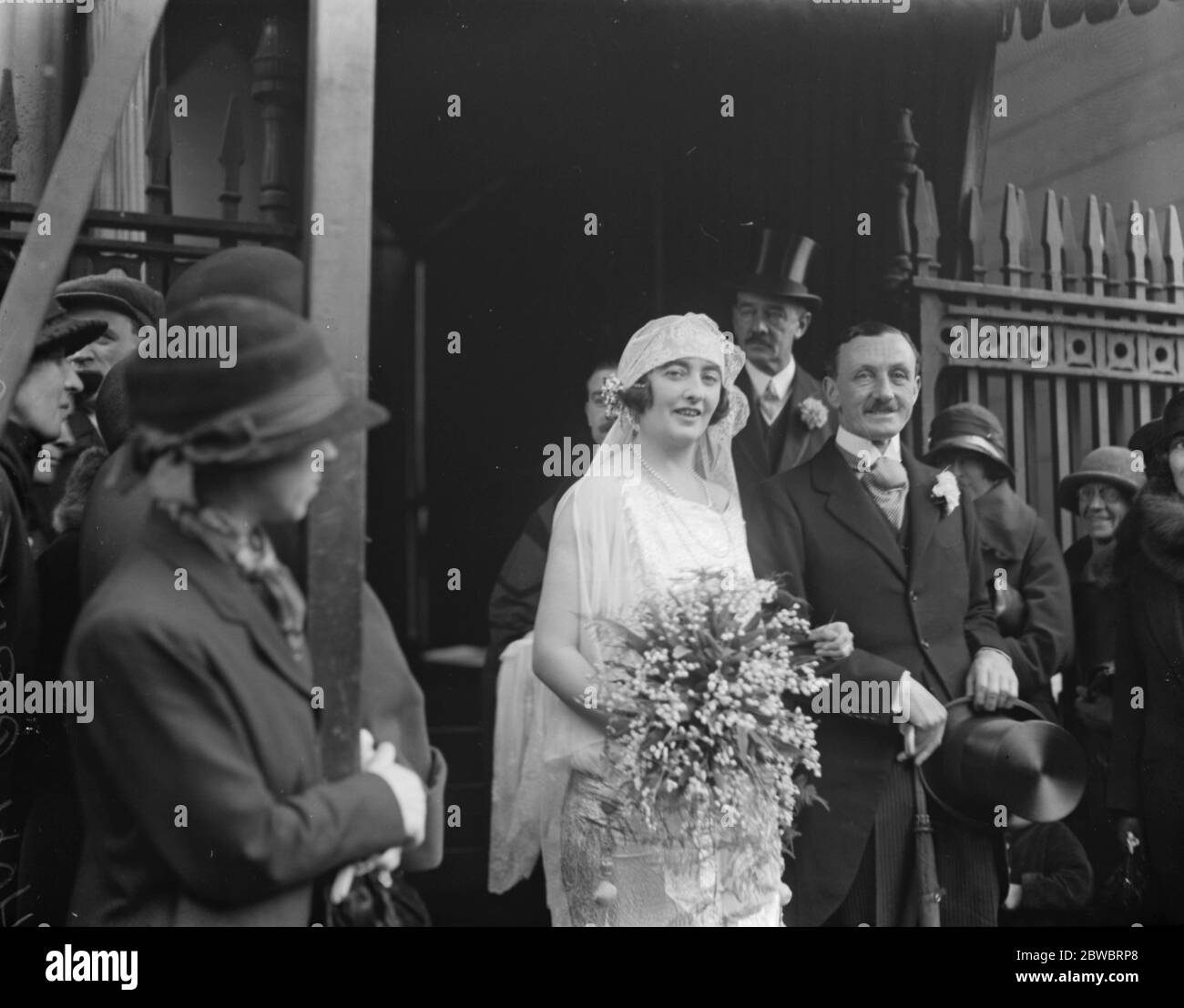Welsh bride for Lord Blyth 's son . The Hon R Blyth and Miss C M Gibson ...