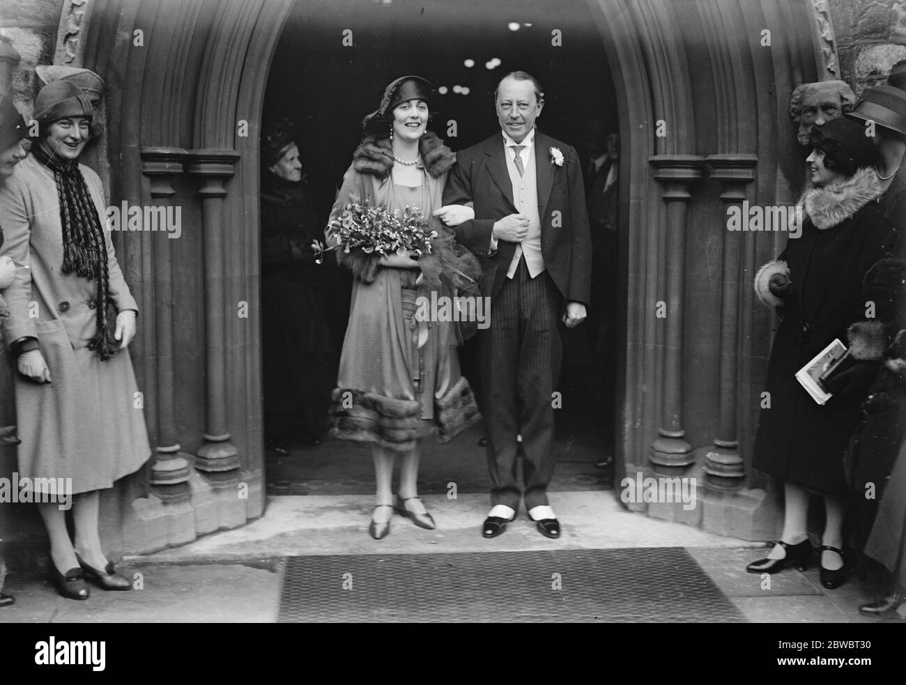 Lady Cynthia Graham ' s daughter weds . The wedding took place at All ...