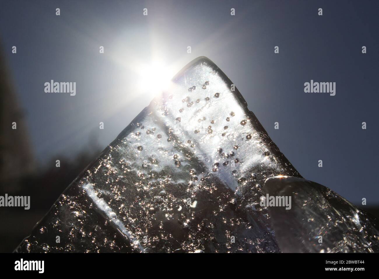Blue pices of ice hi-res stock photography and images - Alamy