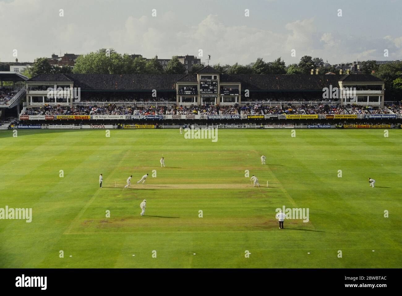Grandstand lords cricket ground hi-res stock photography and images - Alamy