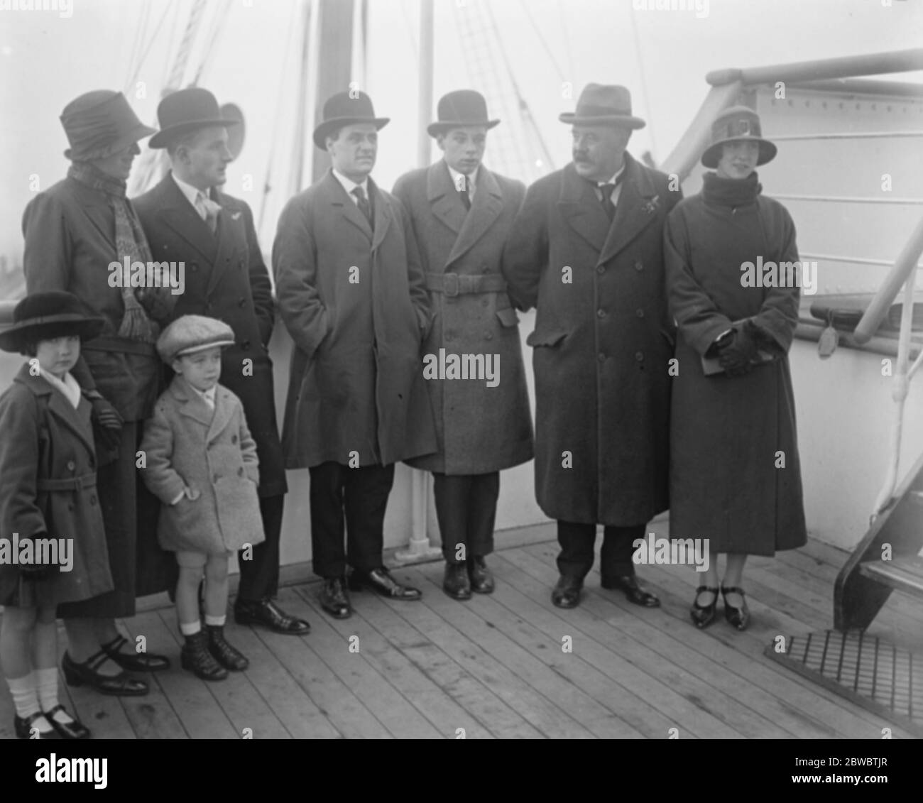 Photographed from ship Black and White Stock Photos & Images - Alamy