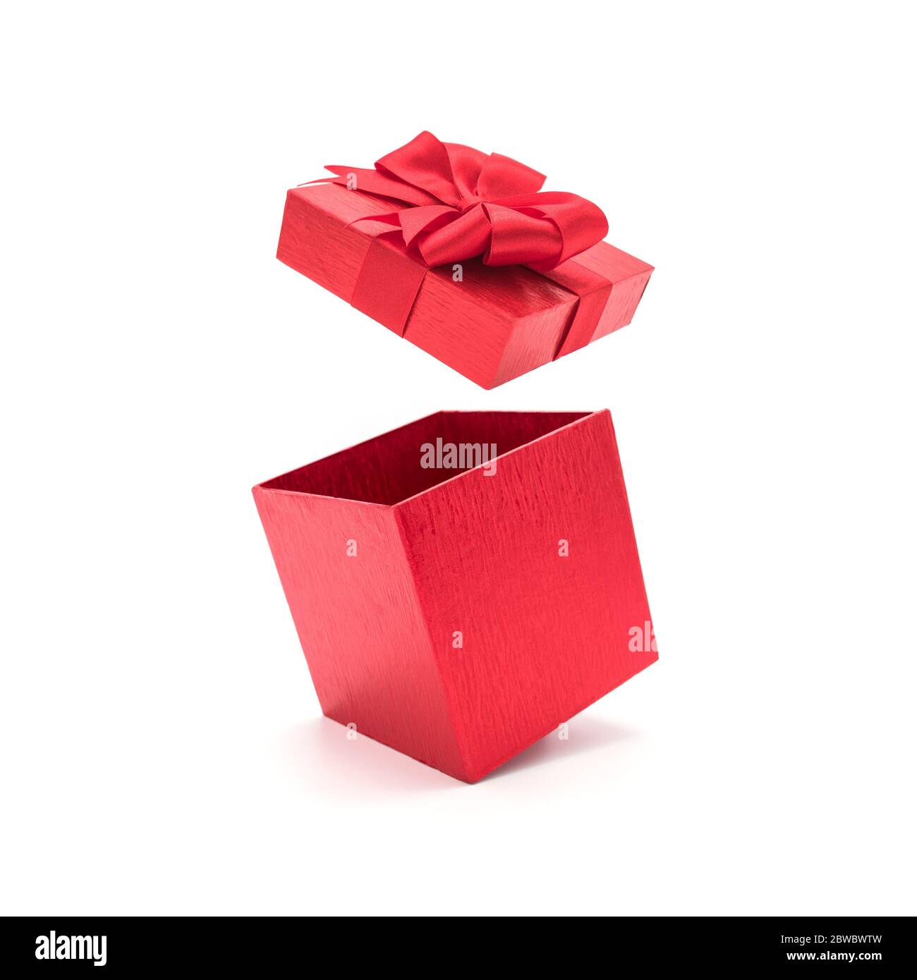Top View Open Gift Box