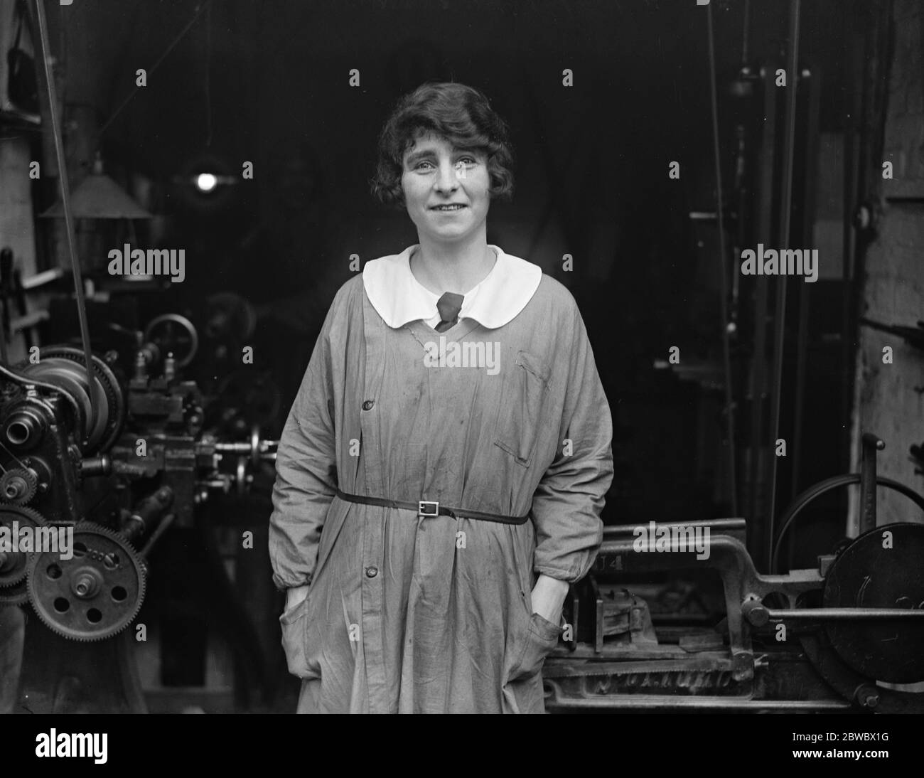 Miss Annette Ashberry , first woman member of Society of Engineers . 2 ...