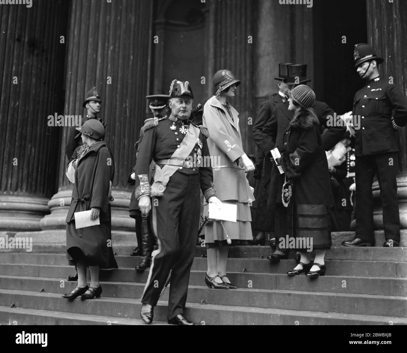 Annual service of the order of St Michael and St George . The annual ...