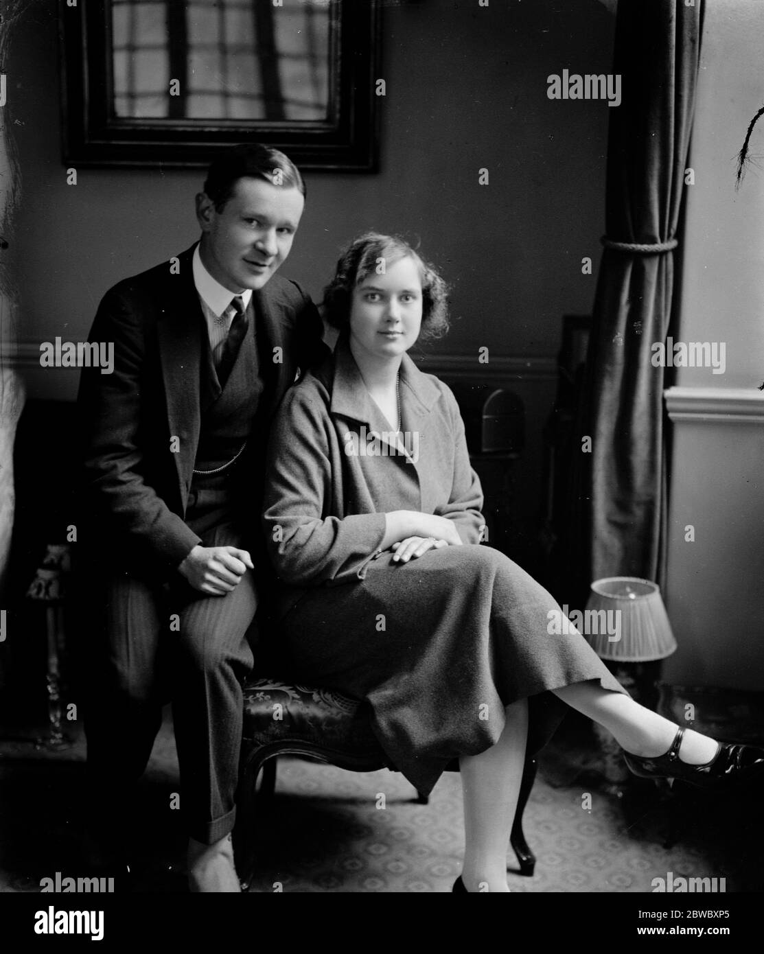 The engagement of Mr Basil Hill Wood and the Hon JOan Brand AN ...