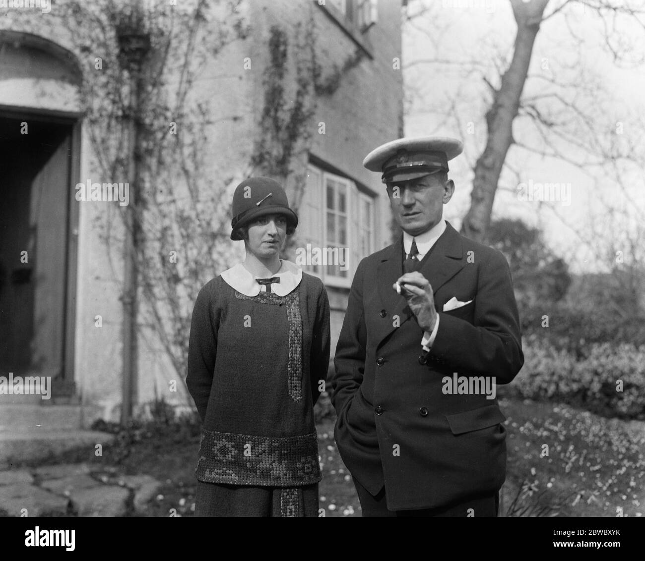 Senatore Marconi 's visit to Cornwall . Senatore Marconi and Miss ...