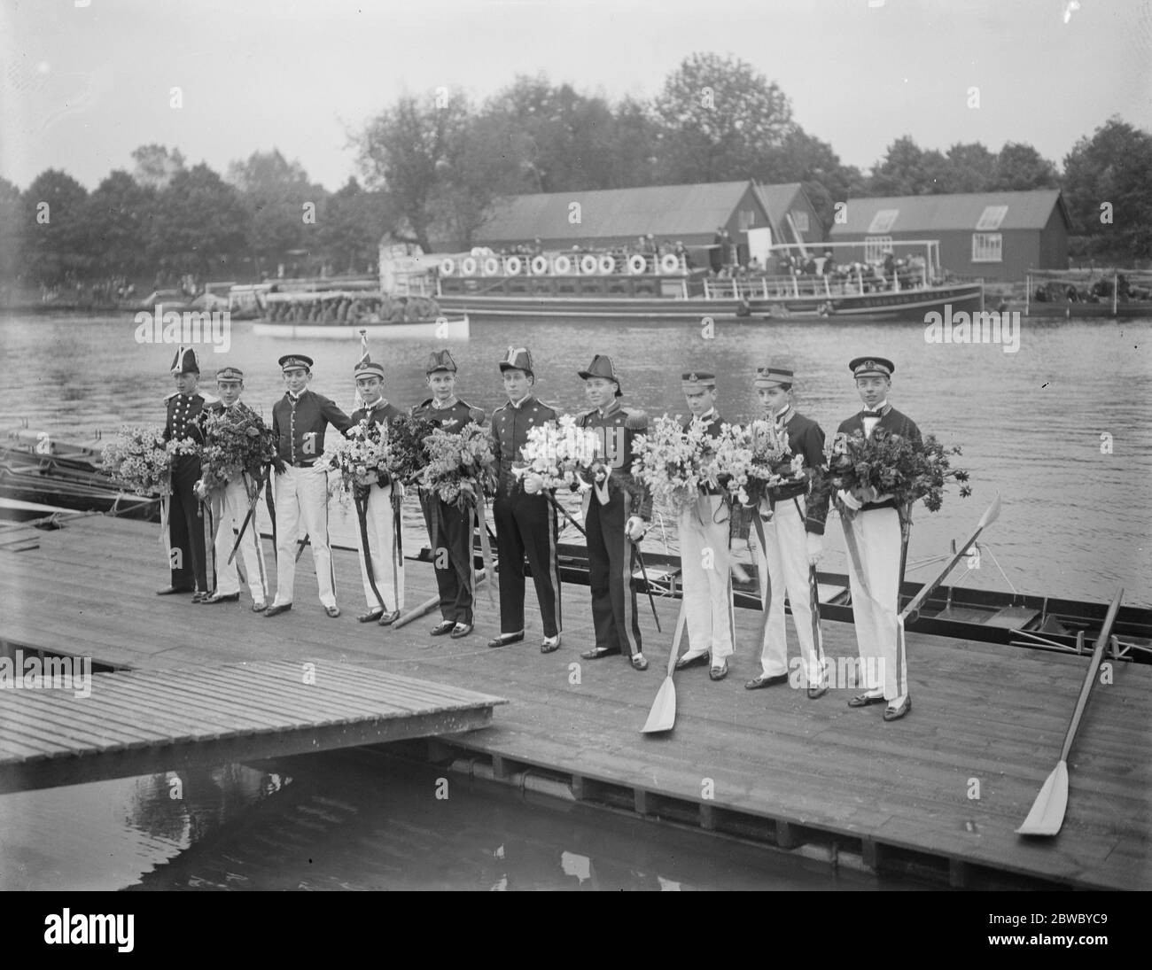 Eton ' s wonderful fourth of June boating pageant Captains and ...