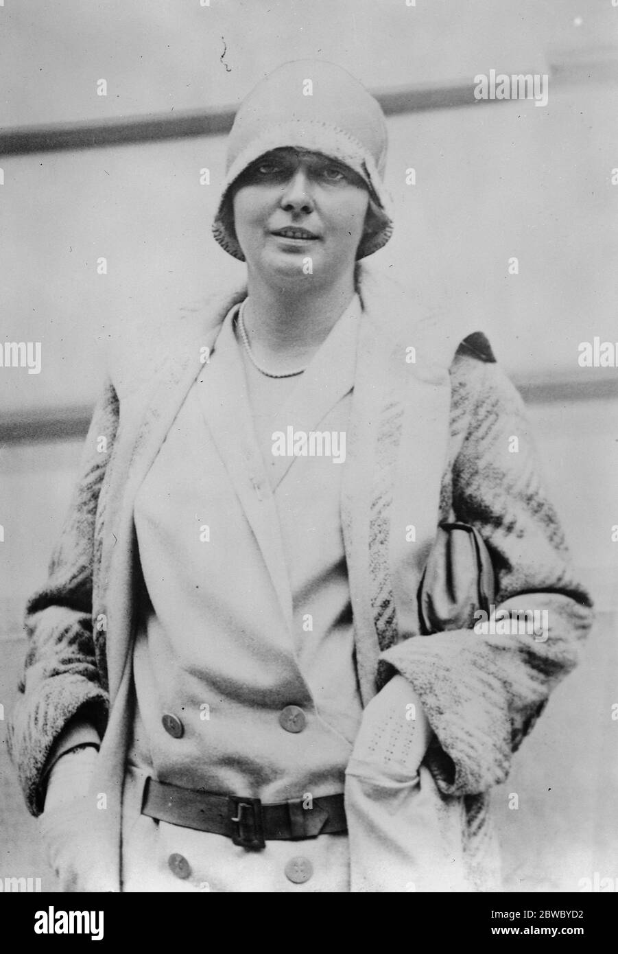 Fraulein Thea Rasche , who intends to be the first woman to fly the ...