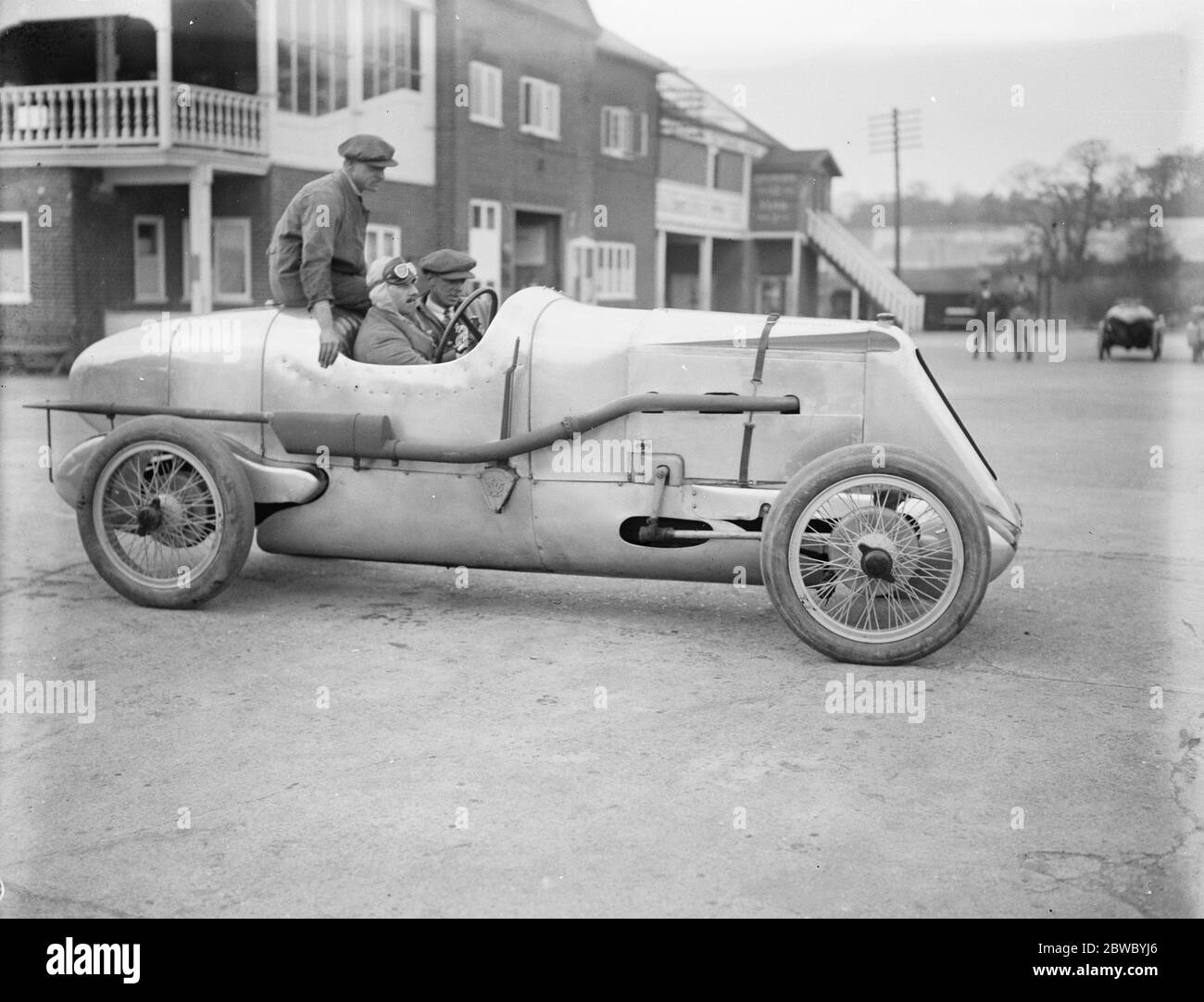 Sir Gunter in his silver vauxhall . Greyhound . 3 April 1926 Stock ...