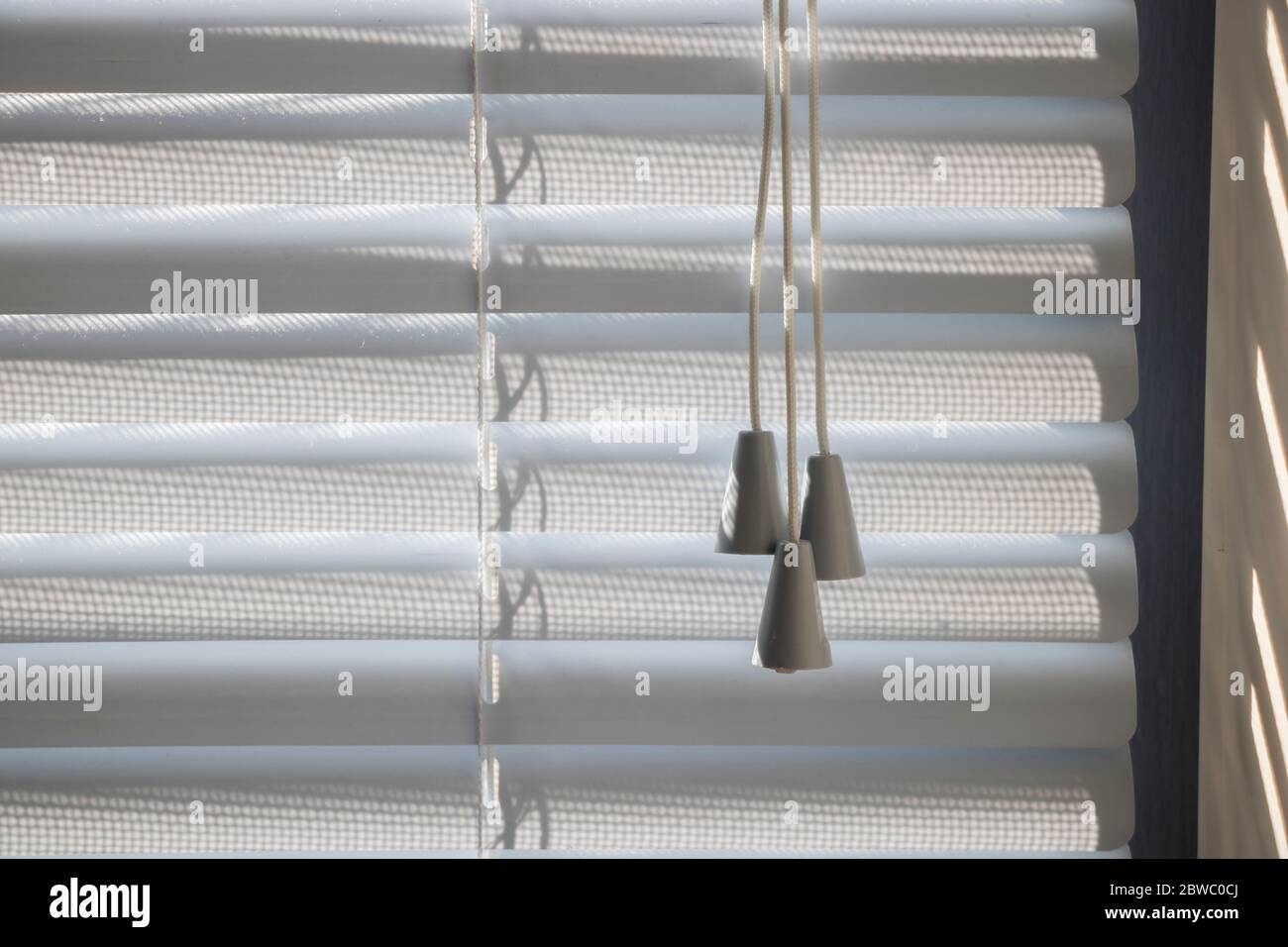 Light and shade shining on the window blinds Stock Photo - Alamy
