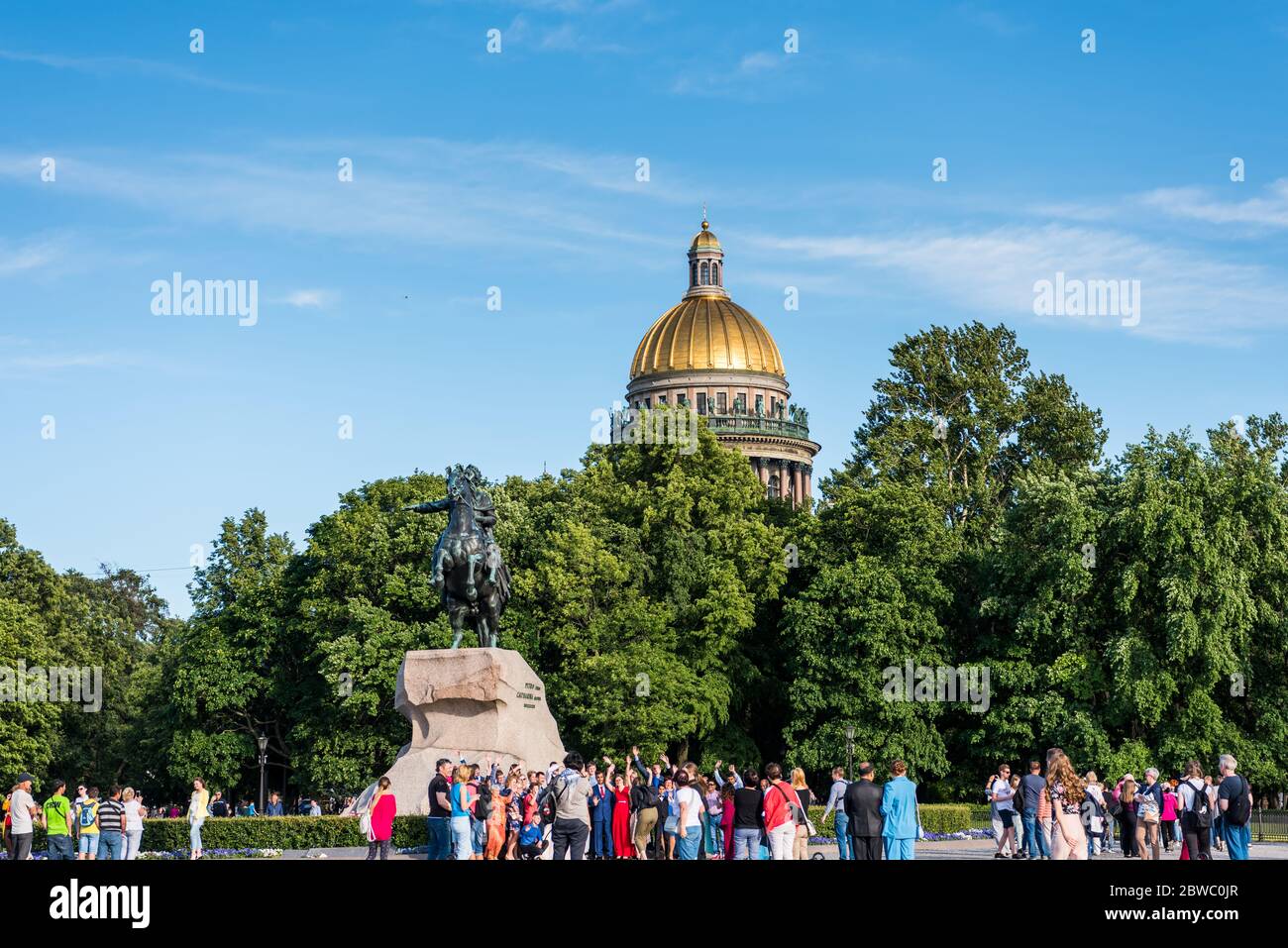 Saint Isaac’s Cathedral (or Isaakievskiy Sobor), one of the most ...