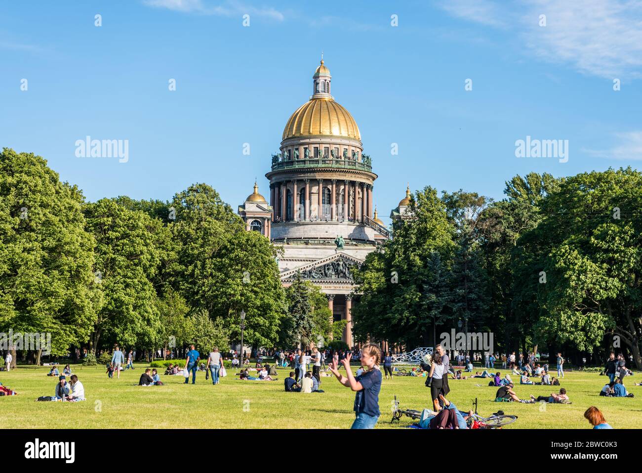 Saint Isaac’s Cathedral (or Isaakievskiy Sobor), one of the most ...