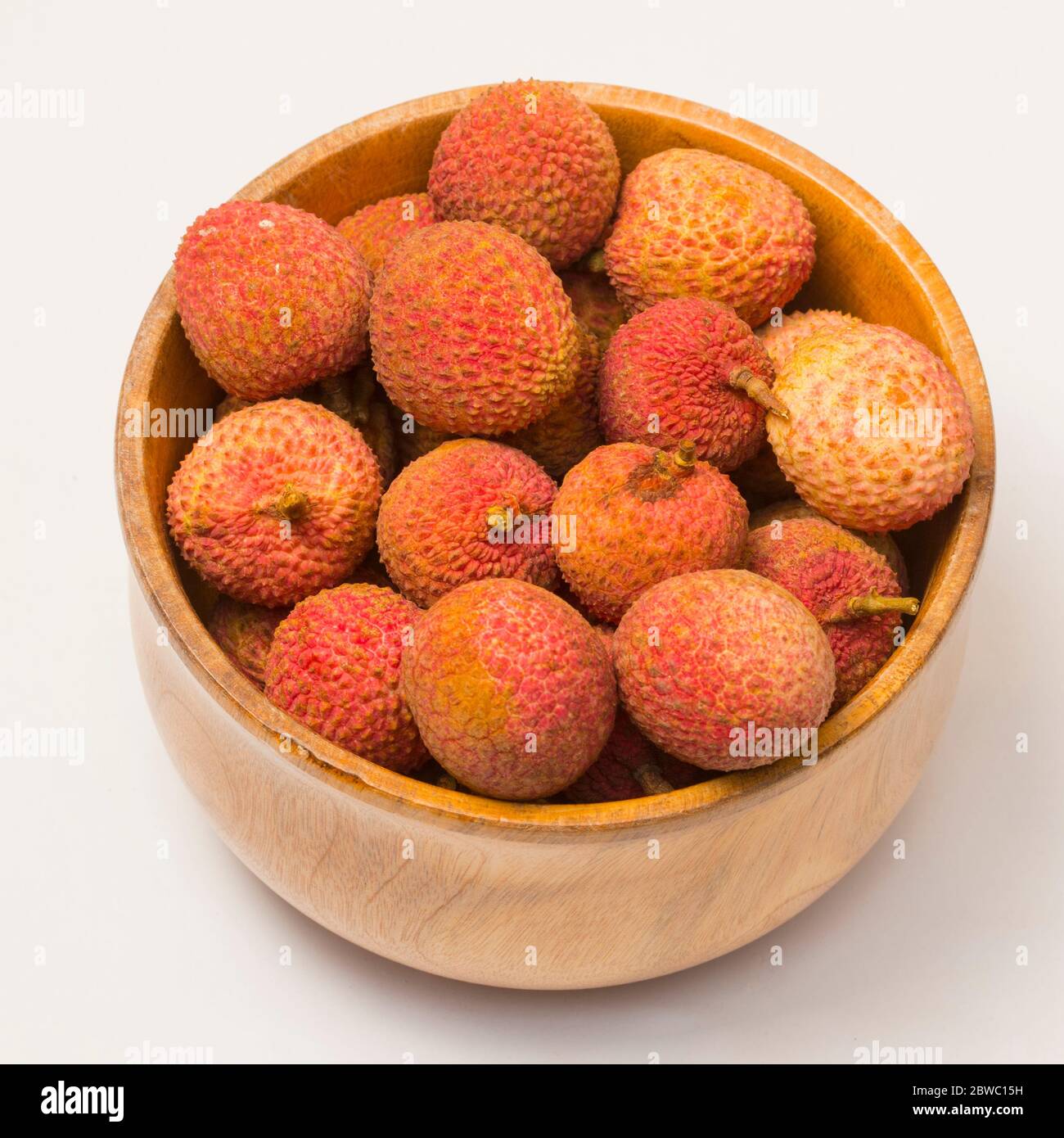 Litchi lychee fruit in white hi-res stock photography and images - Alamy