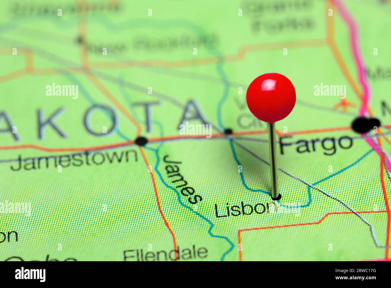 Map Of Lisbon North Dakota at Jimmy Lewis blog