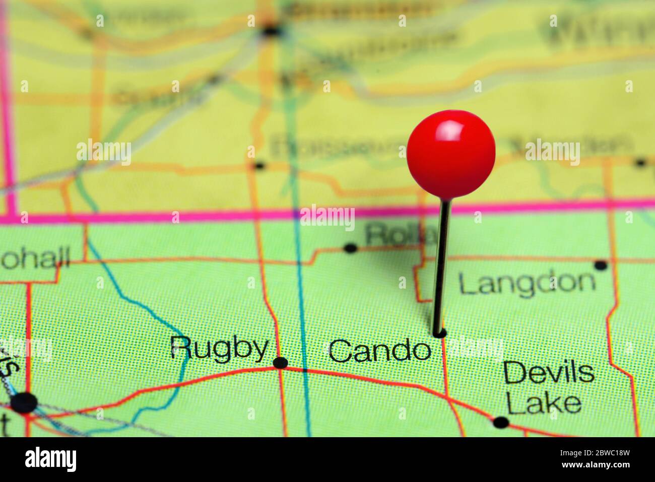 Cando map hi-res stock photography and images - Alamy