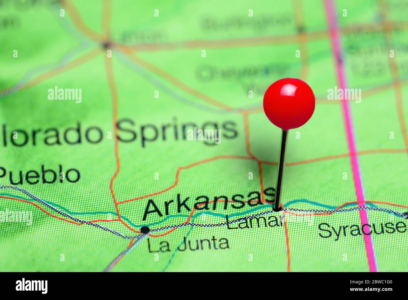 Mapa De Lamar Colorado